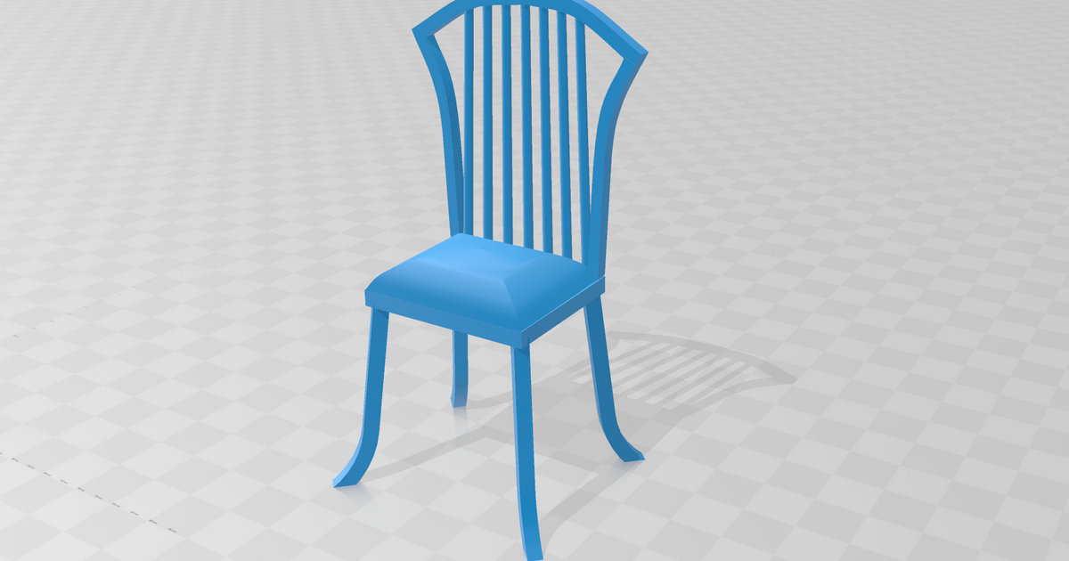 Chair by Yorchmur | Download free STL model | Printables.com