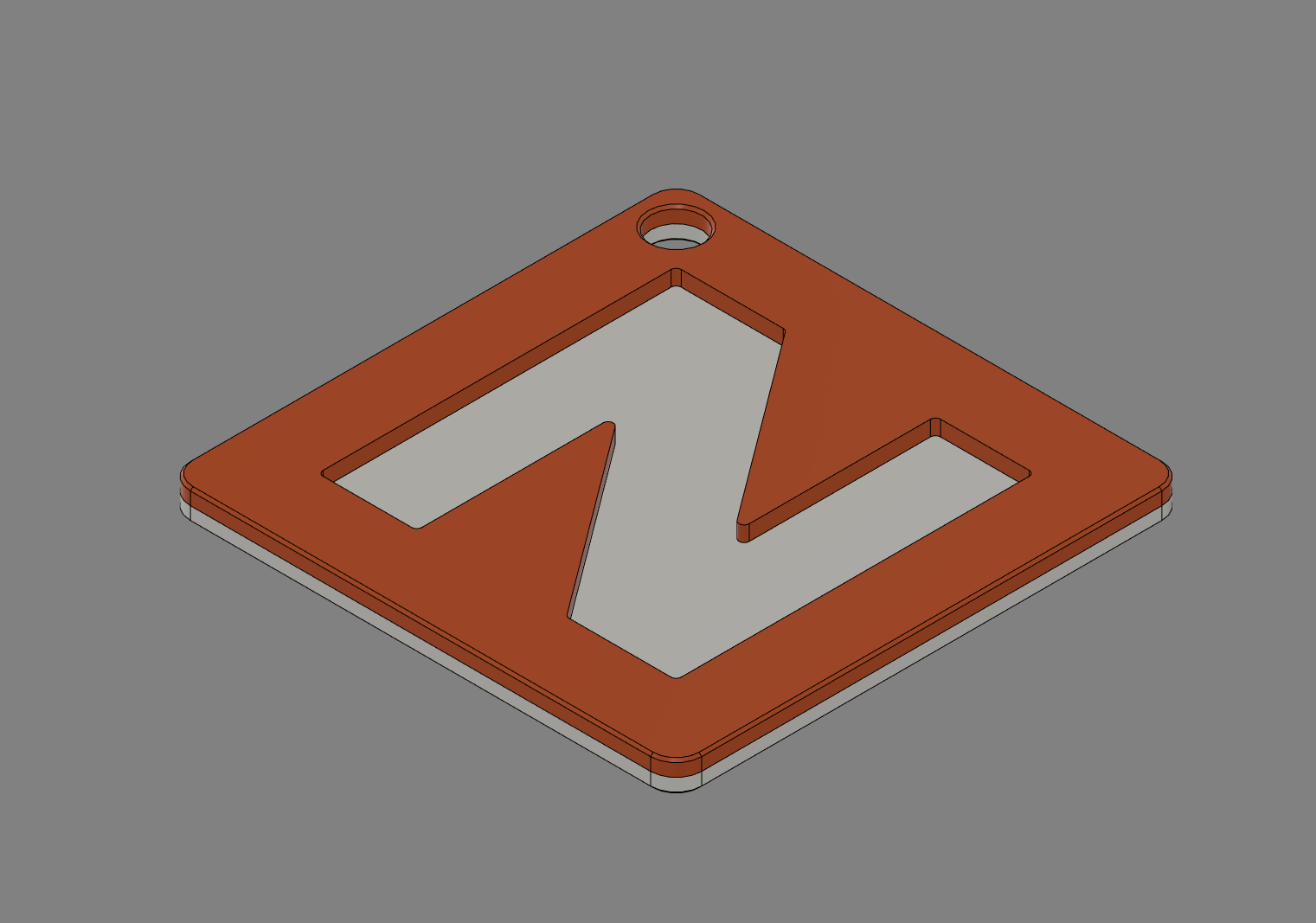 Multicolor Developer Keychains without MMU by boop | Download free STL ...