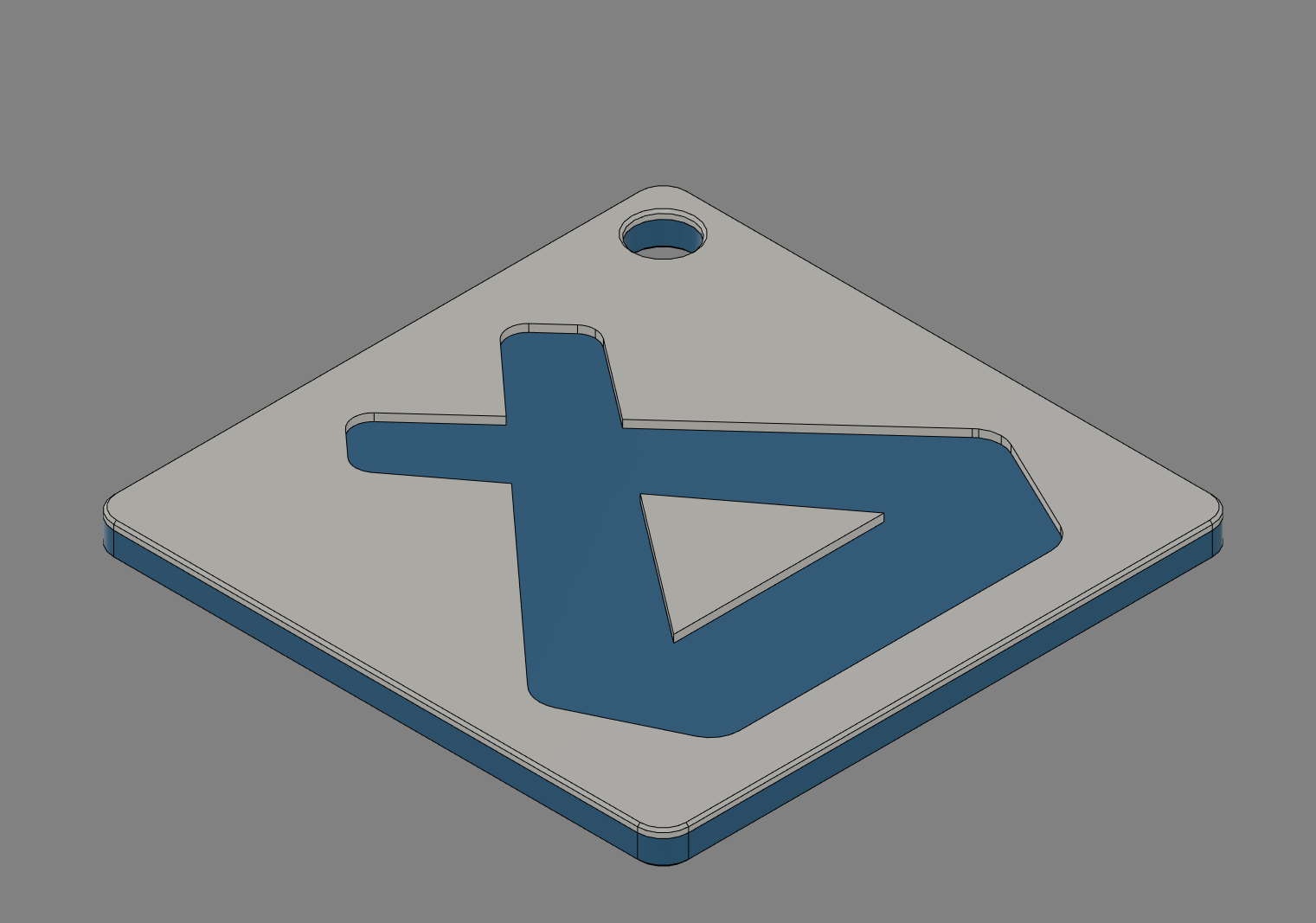 Multicolor Developer Keychains without MMU by boop | Download free STL ...