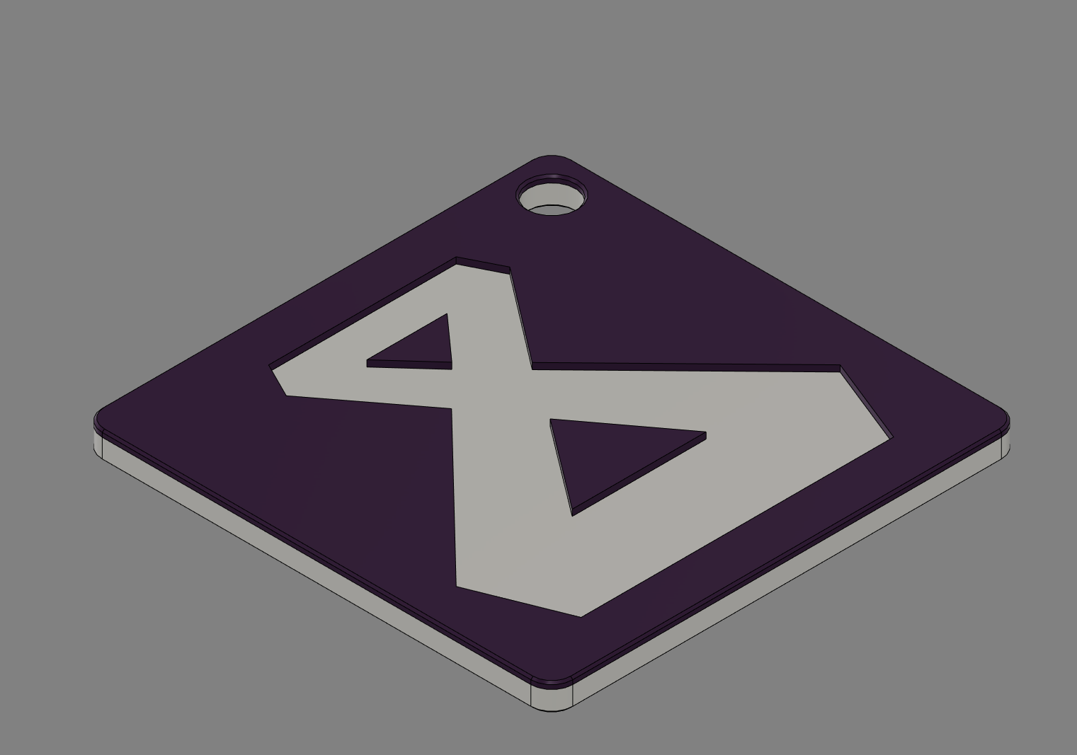 Multicolor Developer Keychains without MMU by boop | Download free STL ...