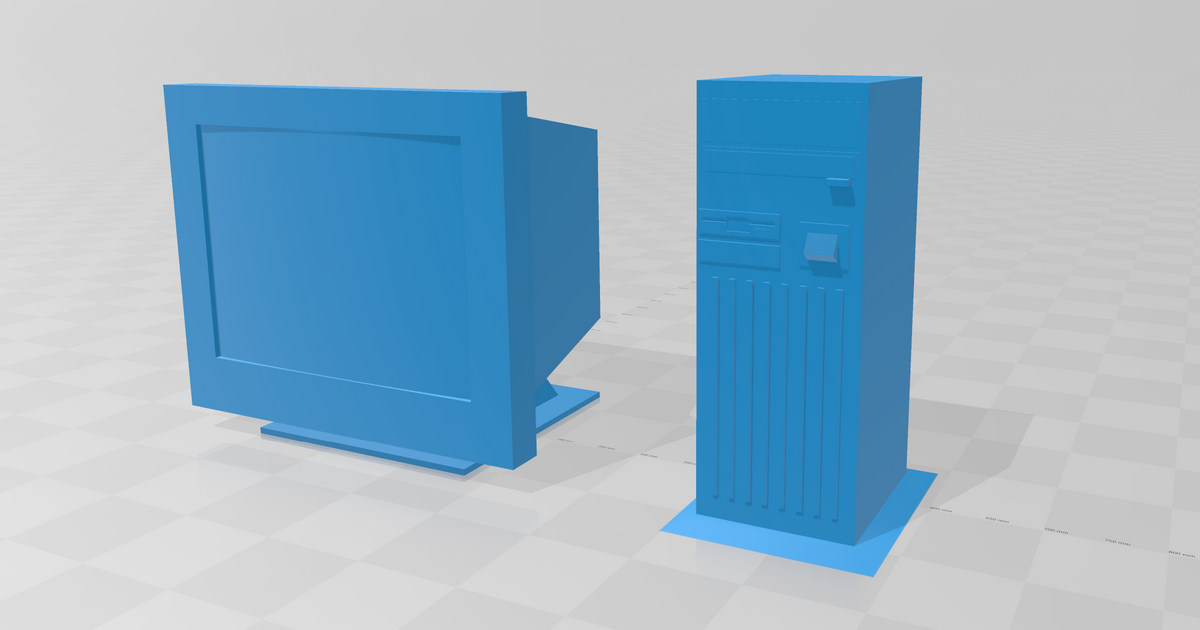 Old PC by Yorchmur | Download free STL model | Printables.com