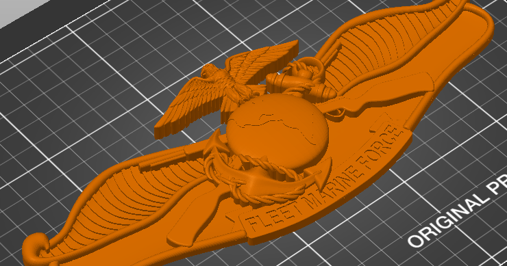 US Navy FMF Pin by Jeremy Champlain | Download free STL model ...