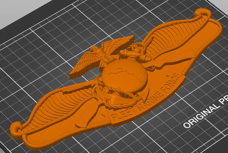 US Navy FMF Pin by Jeremy Champlain | Download free STL model ...