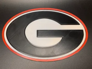UGA 3D logo AXM by AXM61 | Download free STL model | Printables.com
