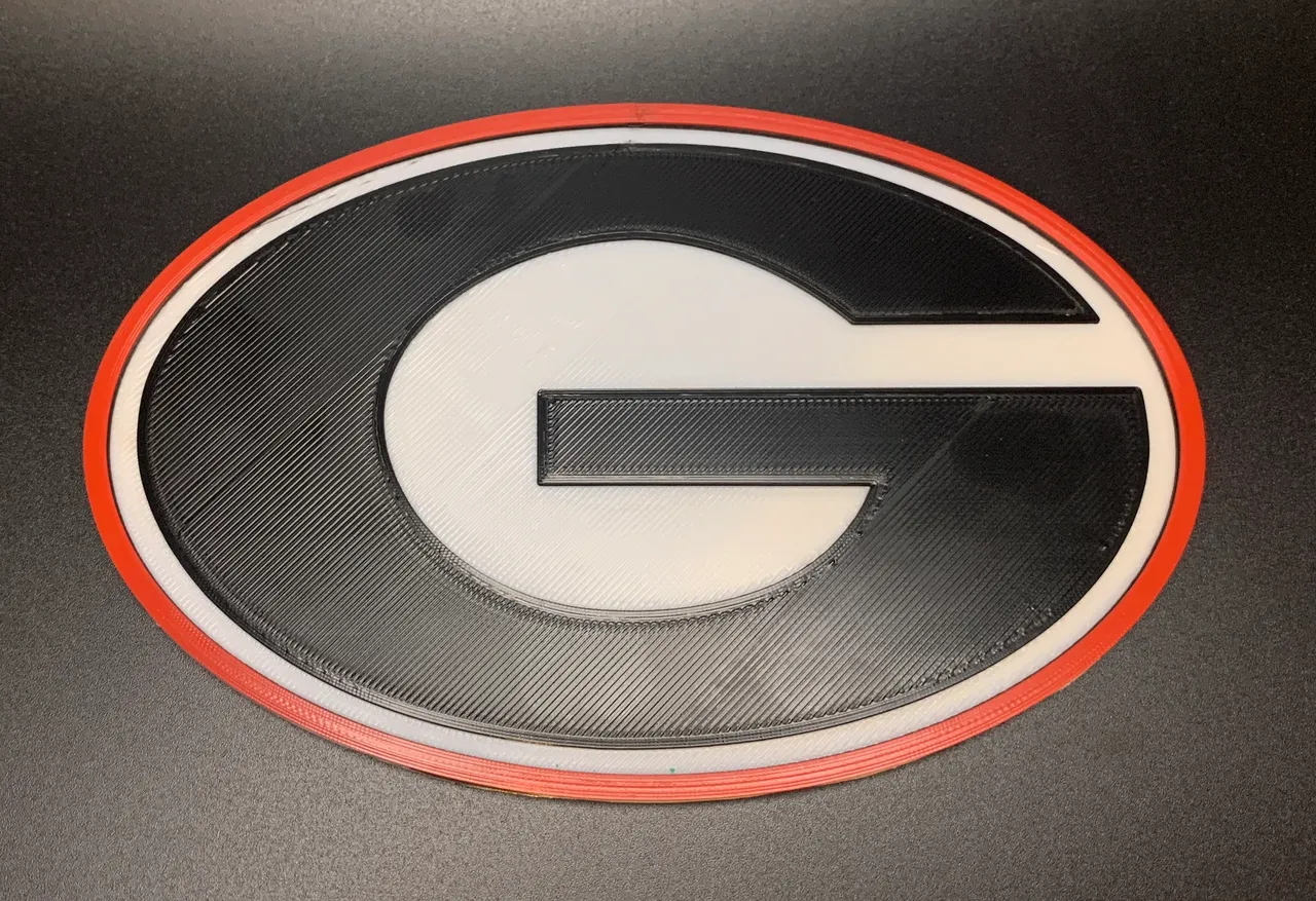 UGA 3D logo AXM by AXM61 | Download free STL model | Printables.com