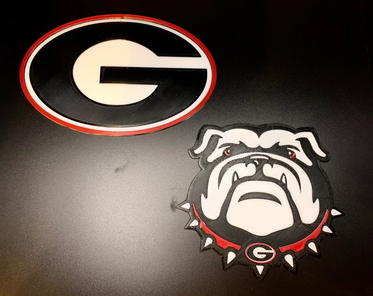 UGA 3D logo AXM by AXM61 | Download free STL model | Printables.com