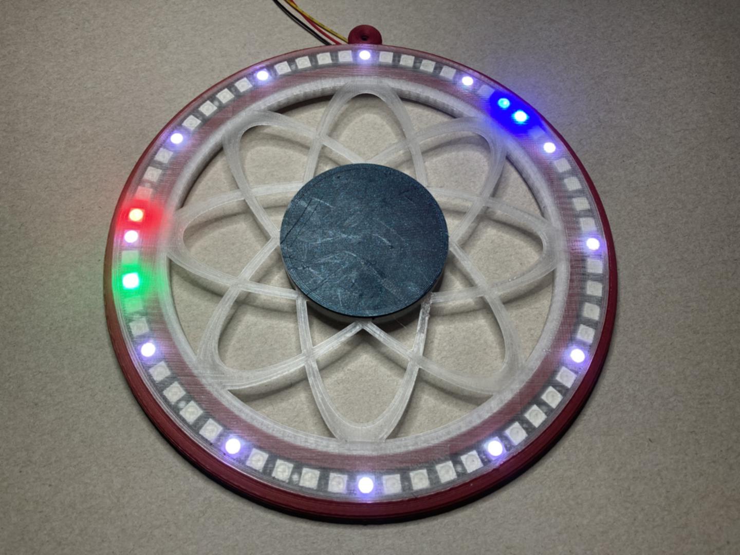led-ring-clock by Torsten | Download free STL model | Printables.com