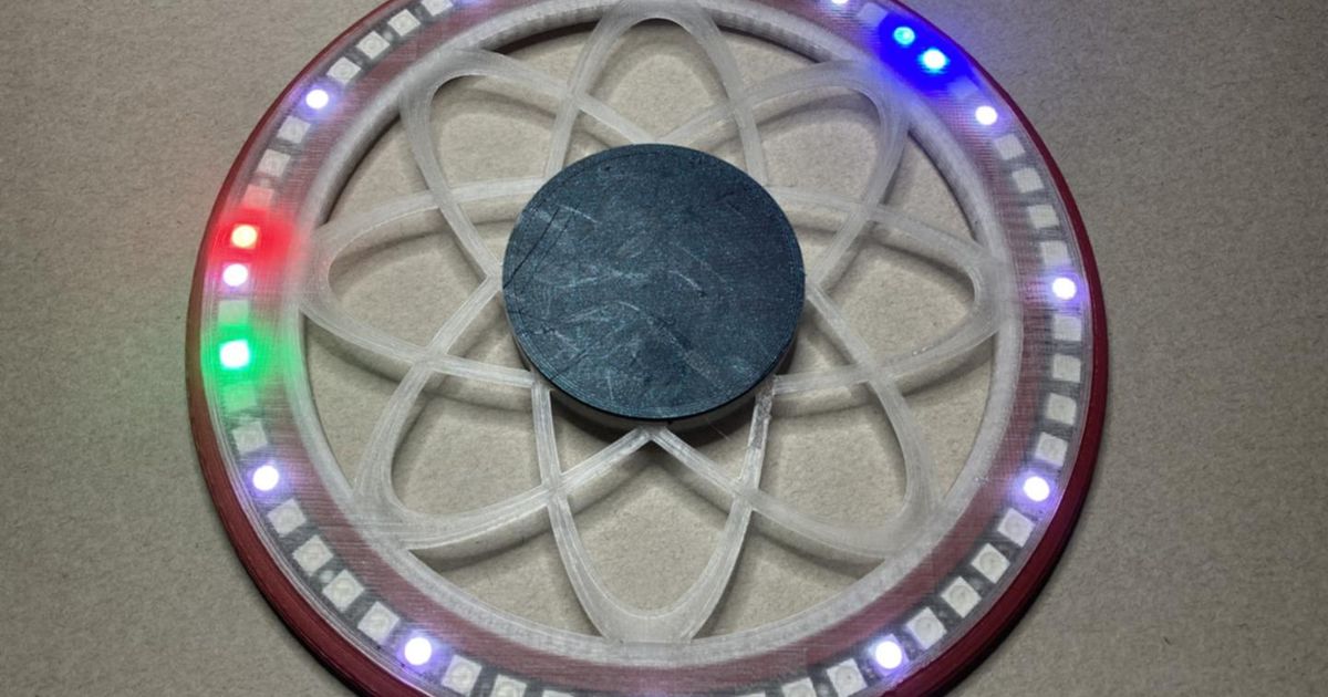 led-ring-clock by Torsten | Download free STL model | Printables.com