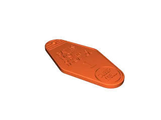 Bates Motel Key Fob by MadP 3D | Download free STL model | Printables.com