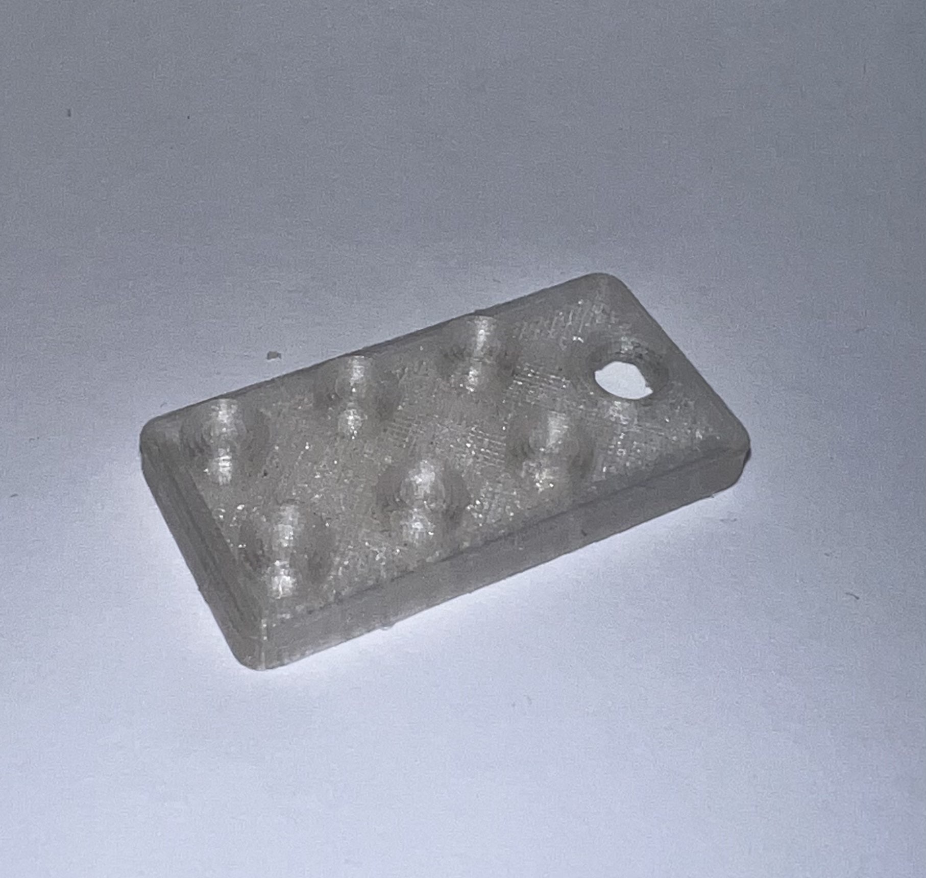 Brick Keychain Tag by KingALLO | Download free STL model | Printables.com