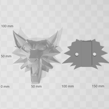 Witcher Key Hook (mountable fixture) by Cody Tolene | Download free STL ...