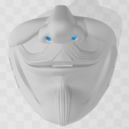 Guy Fawkes Half Mask by Cody Tolene | Download free STL model ...