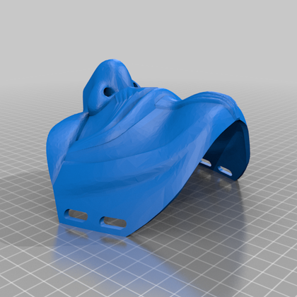 Guy Fawkes Half Mask by Cody Tolene | Download free STL model ...