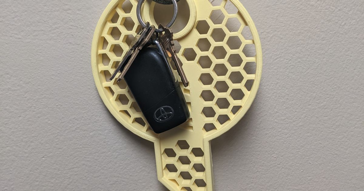 Comically Large Key Label by BiggyMcLargeHuge | Download free STL model ...