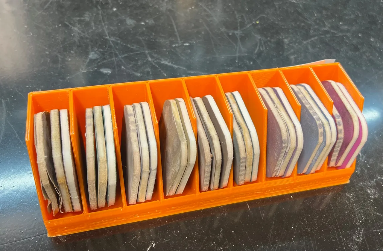 Micro Mesh Pad Organizer by Chris Nolan | Download free STL model ...
