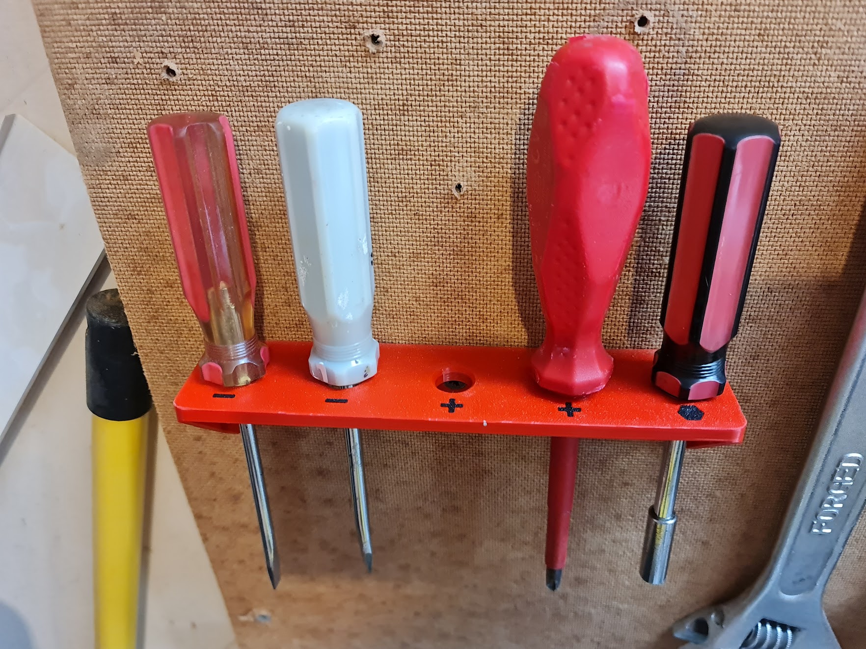 Screwdriver holder by Rockettree | Download free STL model | Printables.com