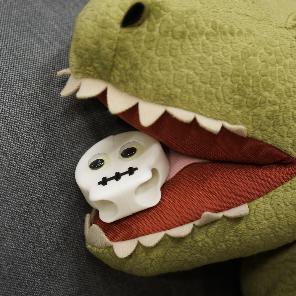 Zipper Pull - Skull Face by Whadup | Download free STL model ...