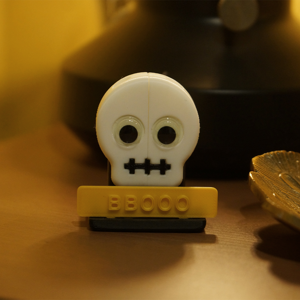 Zipper Pull - Skull Face by Whadup | Download free STL model ...