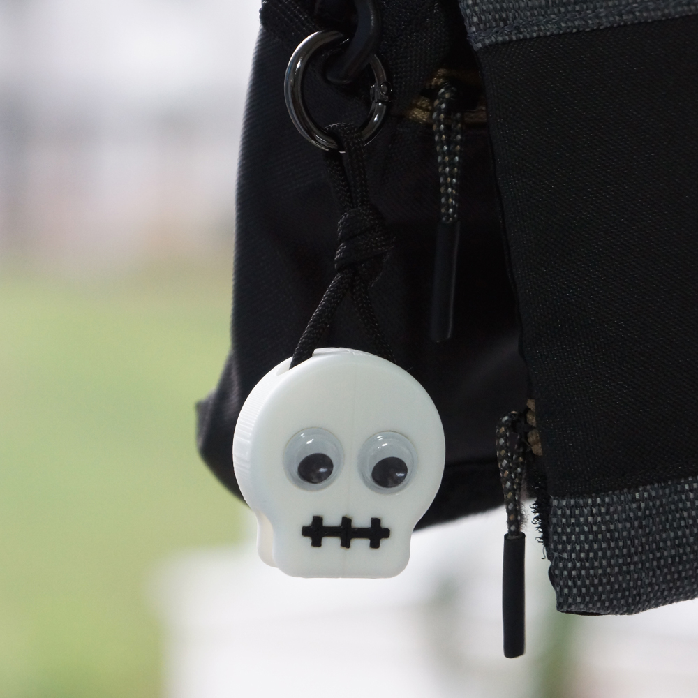 Zipper Pull - Skull Face by Whadup | Download free STL model ...