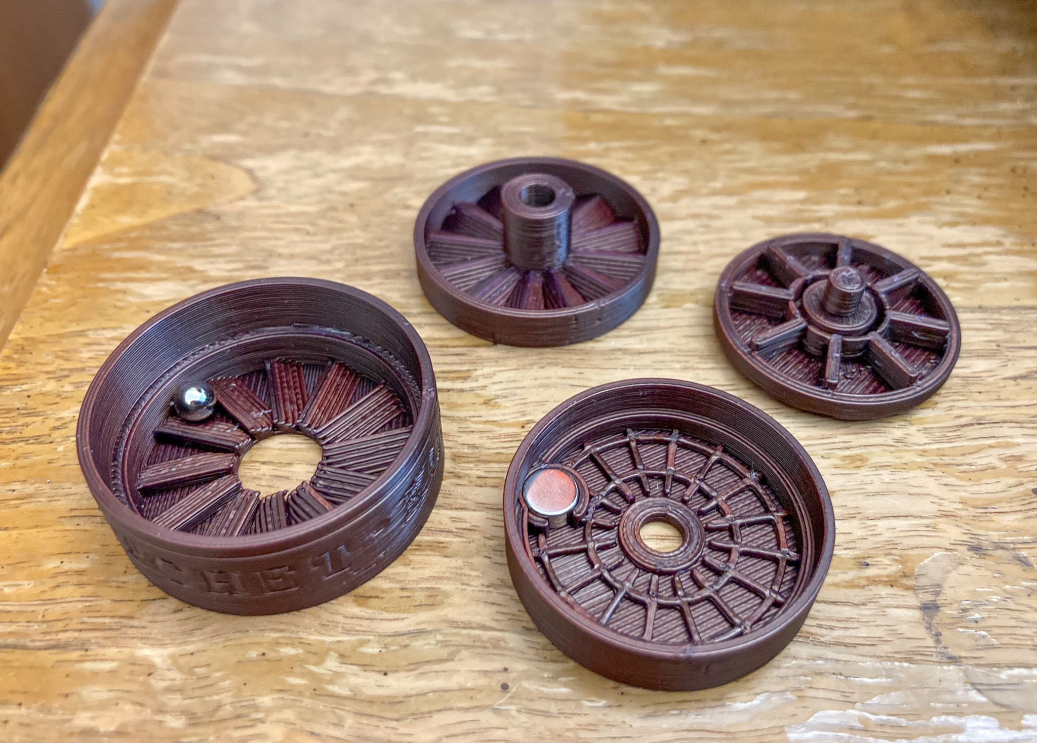 Fratchets: magnetic ratchets without springs by Kool Fingers | Download ...