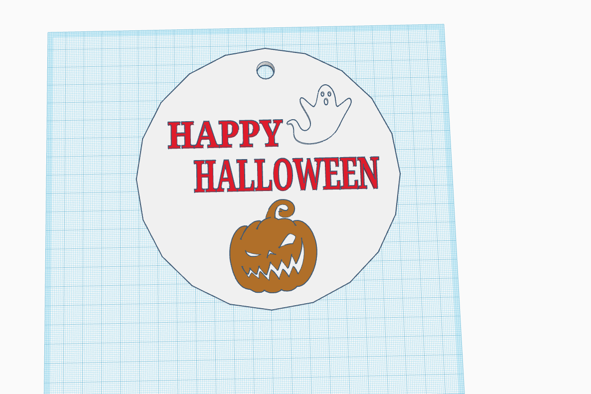 HAPPY HALLOWEEN schild by Patrik | Download free STL model | Printables.com