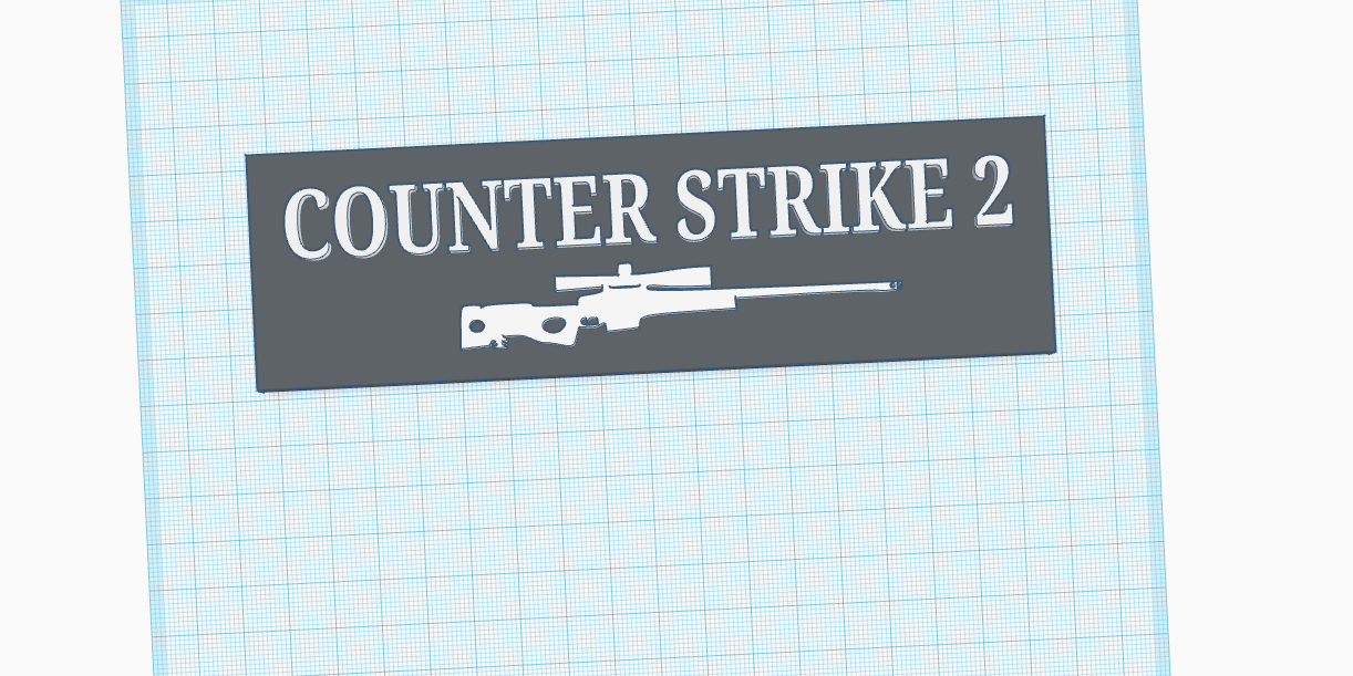 Counter Strike 2 by Patrik | Download free STL model | Printables.com