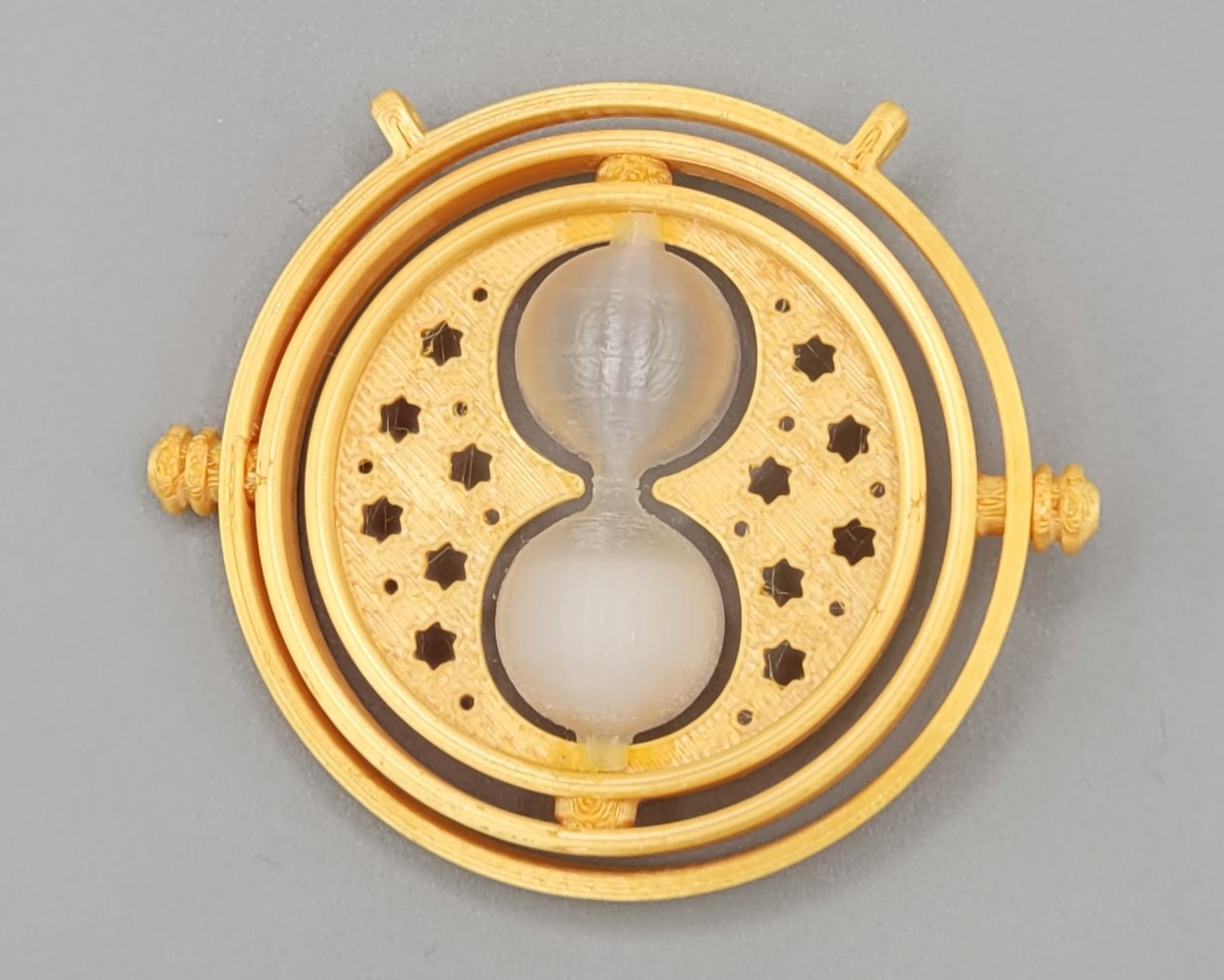 Hermione's Time Turner - with print in place rings by Brett | Download ...