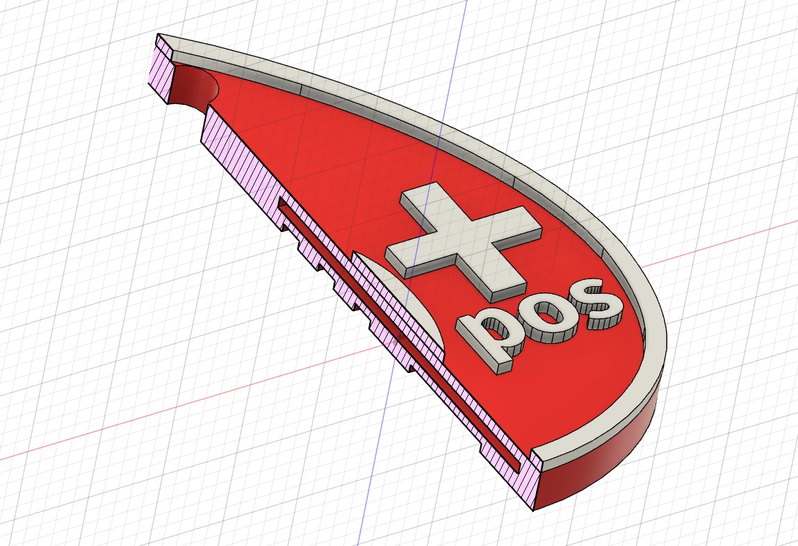 Blood Type Keychain with NFC Tag (v2) by PhilippHee | Download free STL ...