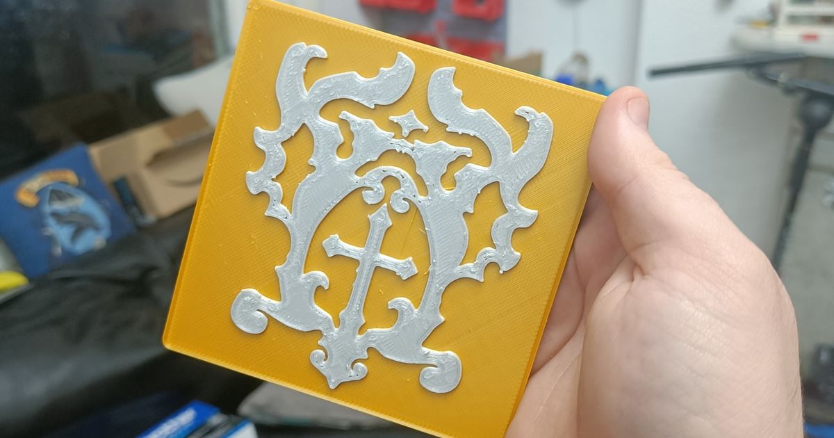 Castlevania Belmont family crest by Dom Lamberti | Download free STL ...