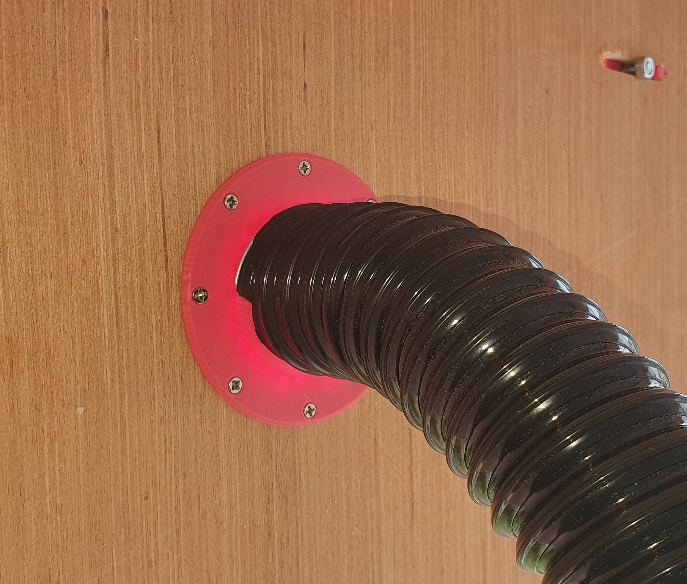 Bambu X1C P1S Air vent 50mm Hose Mount by Warlogh | Download free STL ...