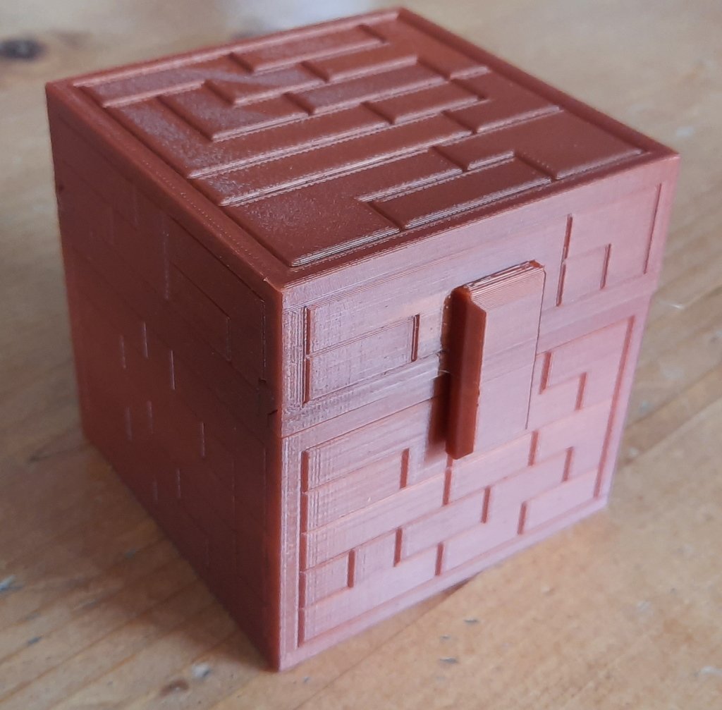 Chest in Minecraft style by markarndt | Download free STL model ...