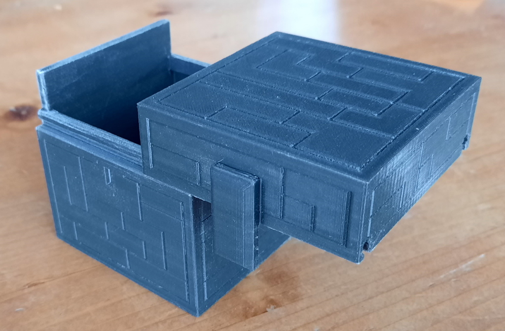 Chest in Minecraft style by markarndt | Download free STL model ...