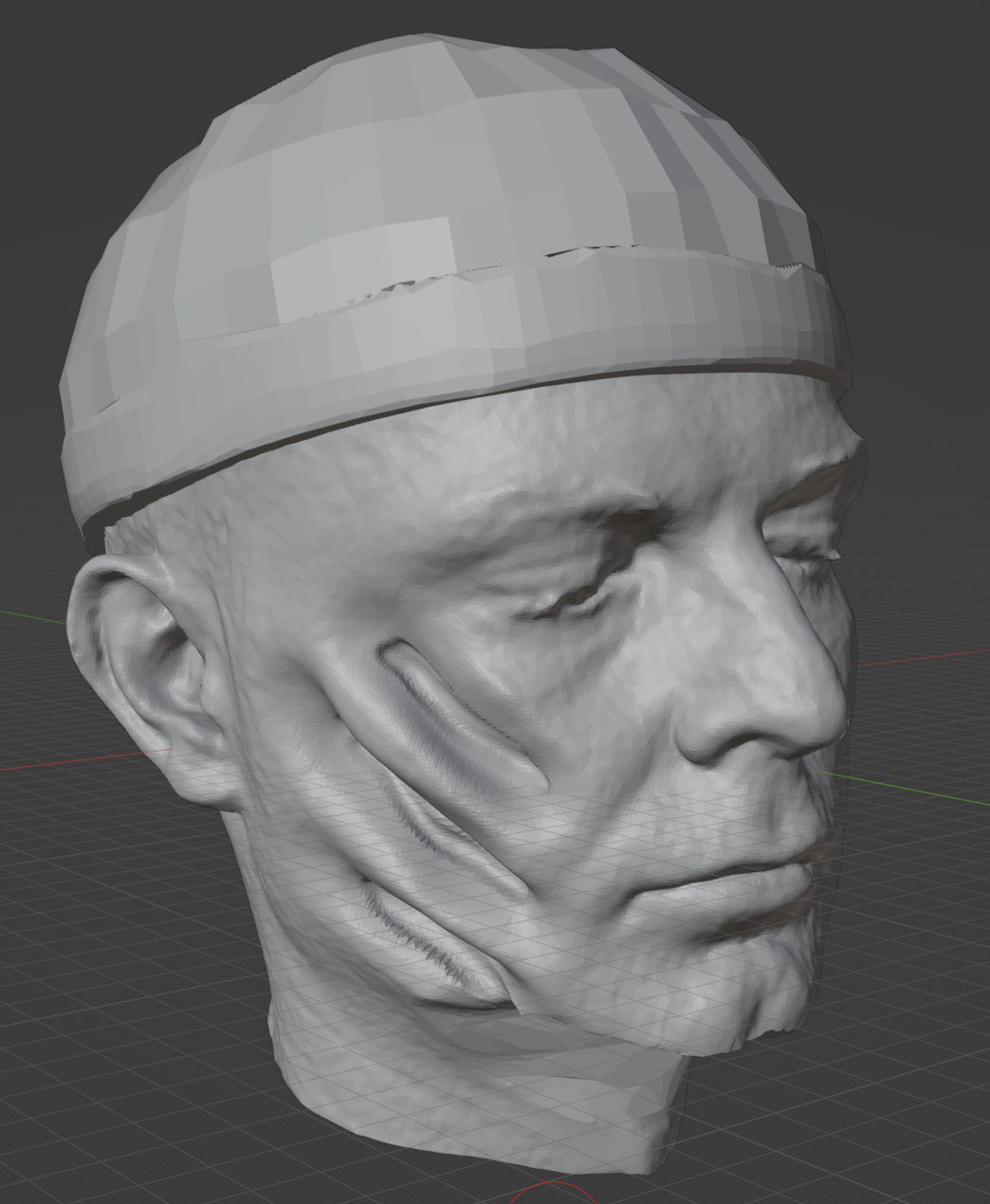 Soldier head corpse from animal or alien attack by EDGeProjects ...