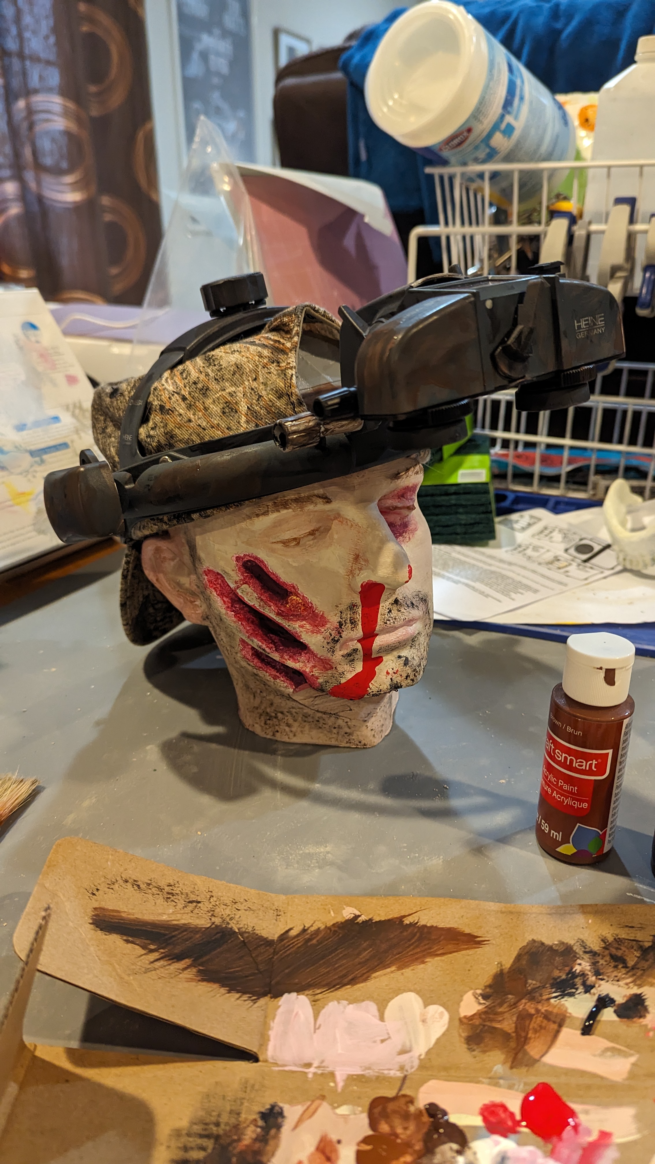 Soldier head corpse from animal or alien attack by EDGeProjects ...