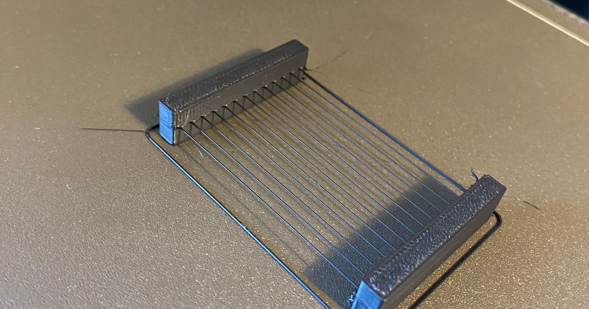 Suspended String test von e3d | Kostenloses STL-Modell herunterladen ...