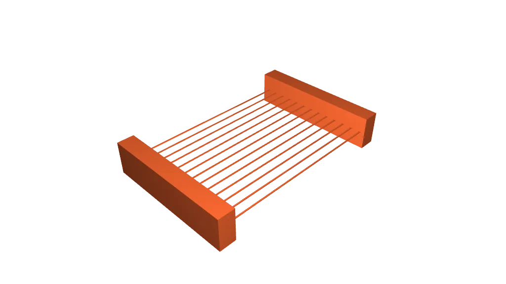 Suspended String test by e3d | Download free STL model | Printables.com