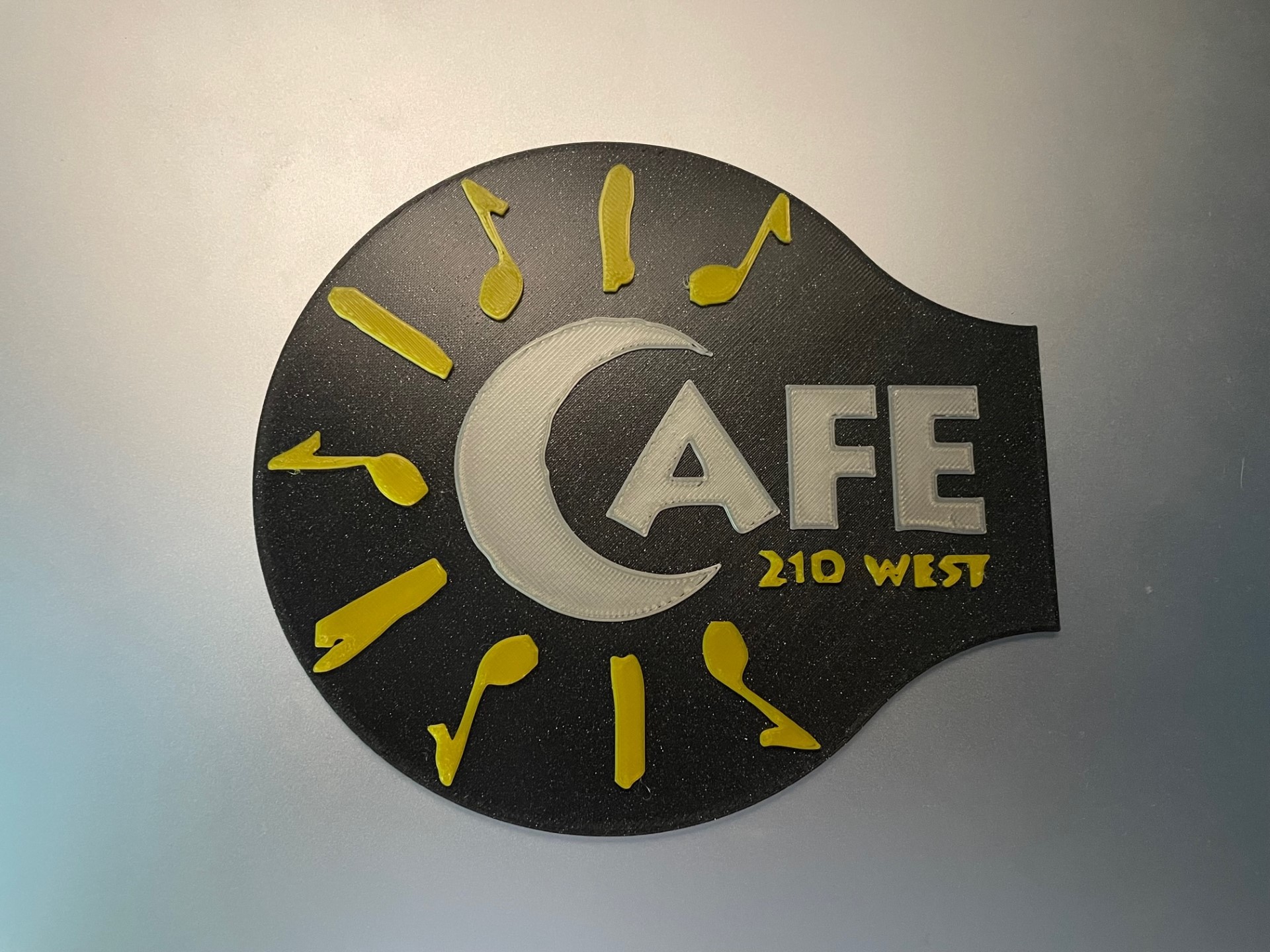 Cafe 210 Logo by ZacheryTB | Download free STL model | Printables.com