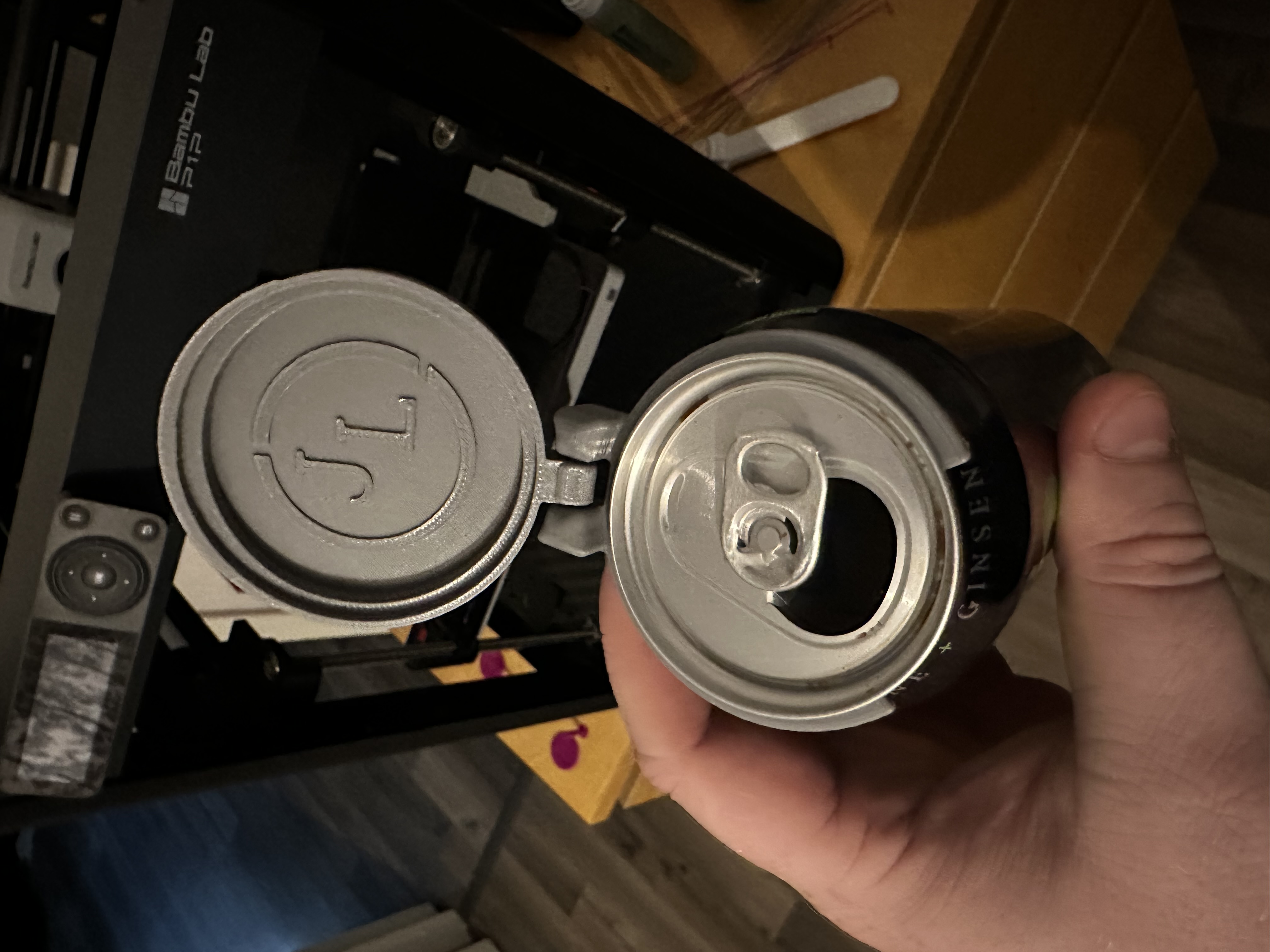 Lid for metal cans by Kaksu | Download free STL model | Printables.com