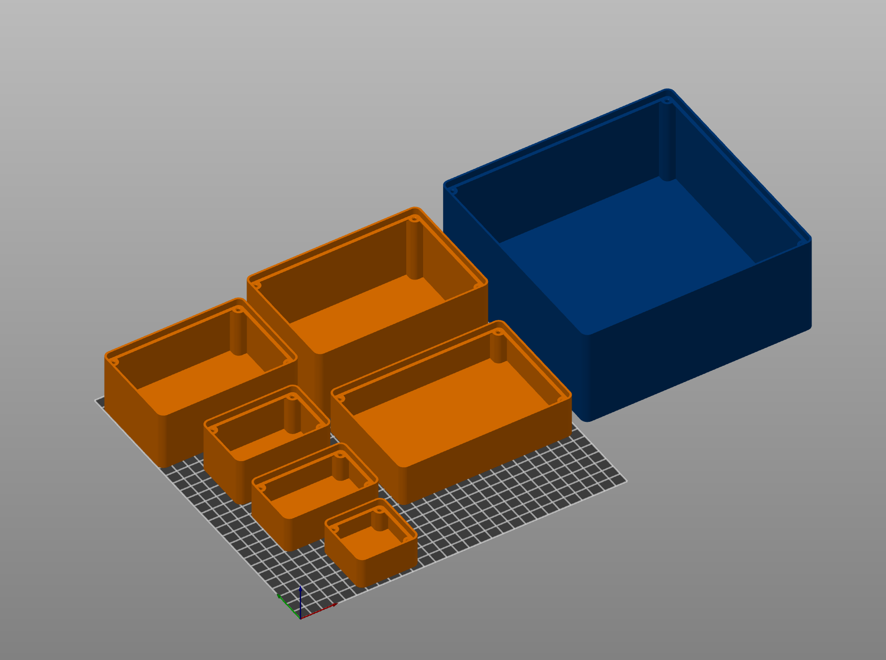 Universal Parametric Project Box by zx82net | Download free STL model ...