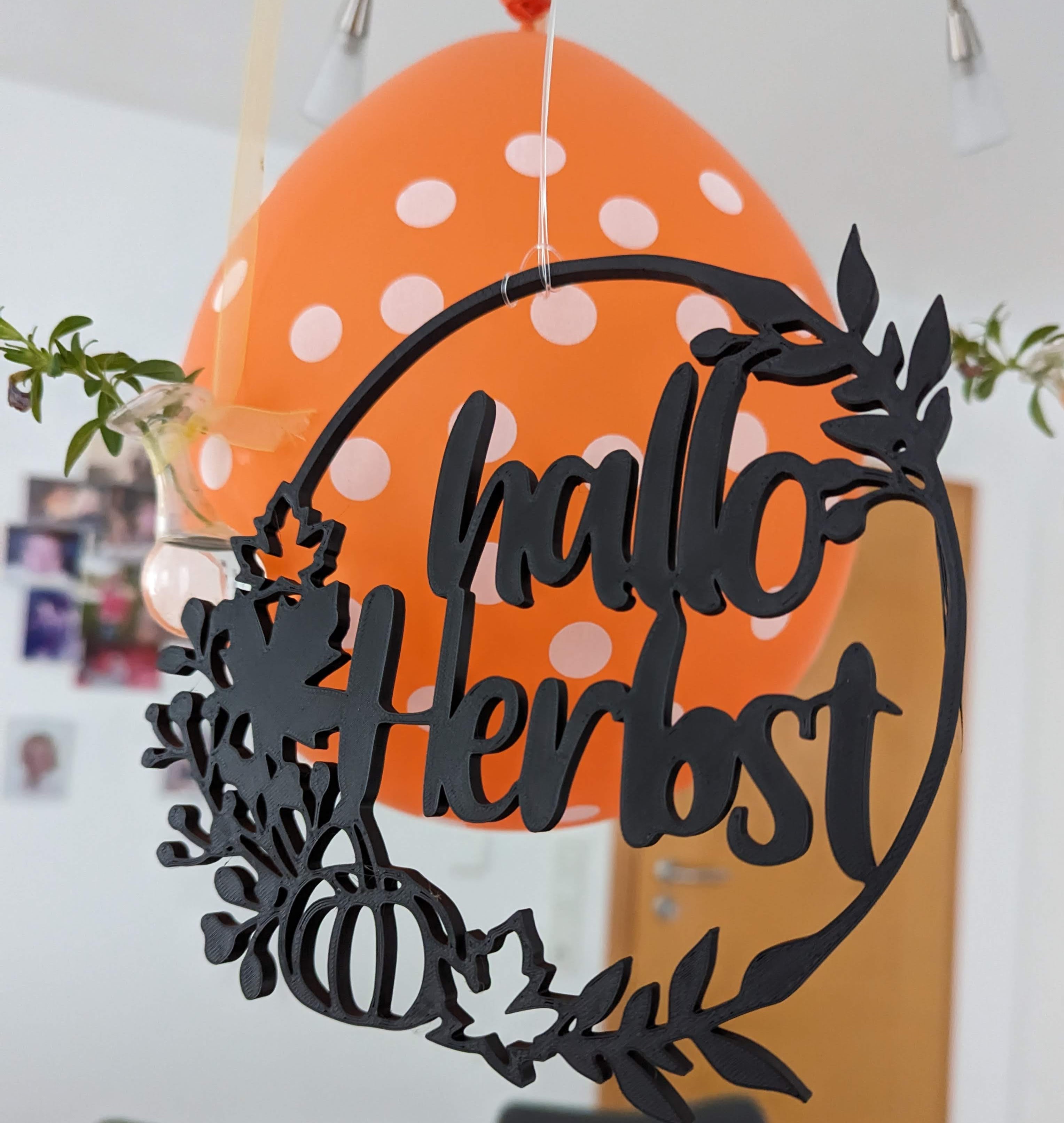 Hallo Herbst by diesim | Download free STL model | Printables.com