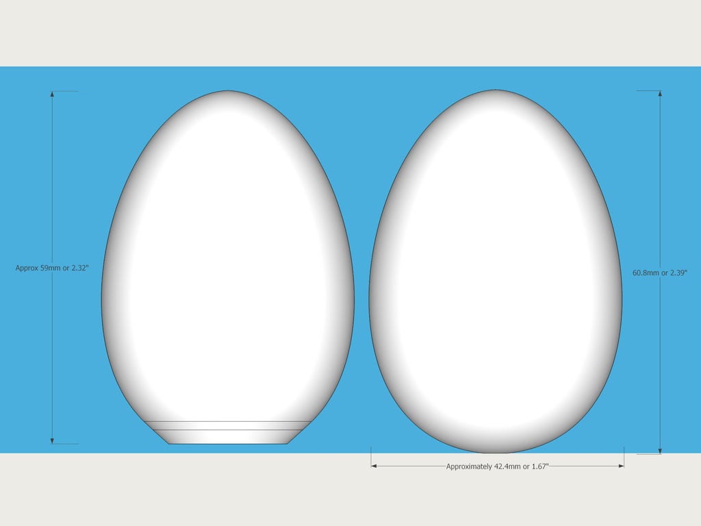 Simple Solid Easter Egg - Also great for Chicken Coops! by Tony ...
