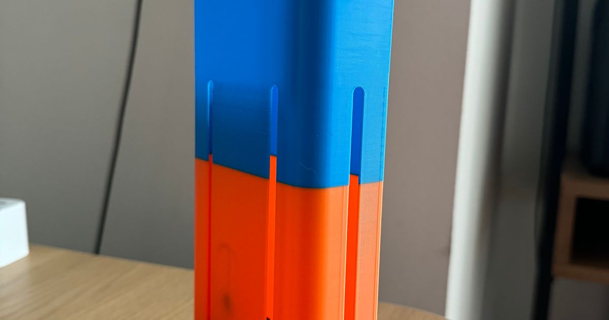 Bambu Lab X1 Carbon P1P Poop Chute Purge Bucket (Slim) by mins | Download free STL model ...