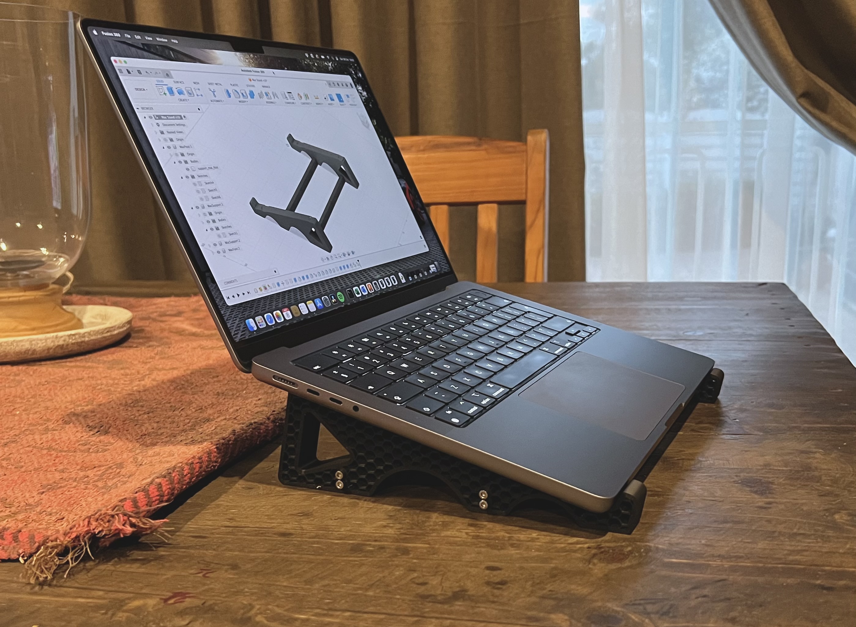 Macbook 14inch M1 stand by AxField | Download free STL model ...
