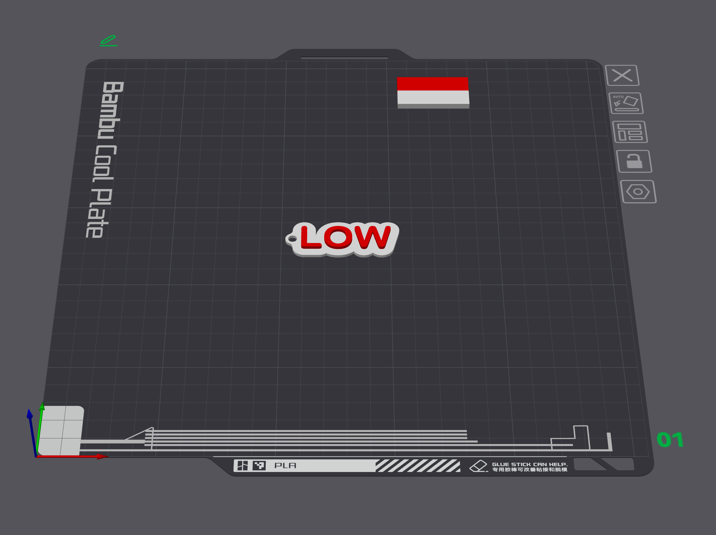 Low Key Tag by Xtagon | Download free STL model | Printables.com