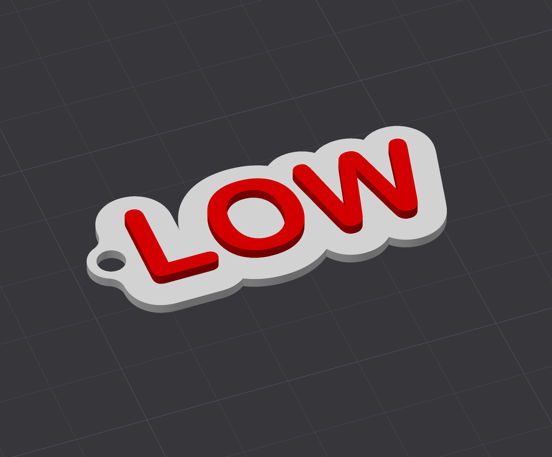 Low Key Tag by Xtagon | Download free STL model | Printables.com