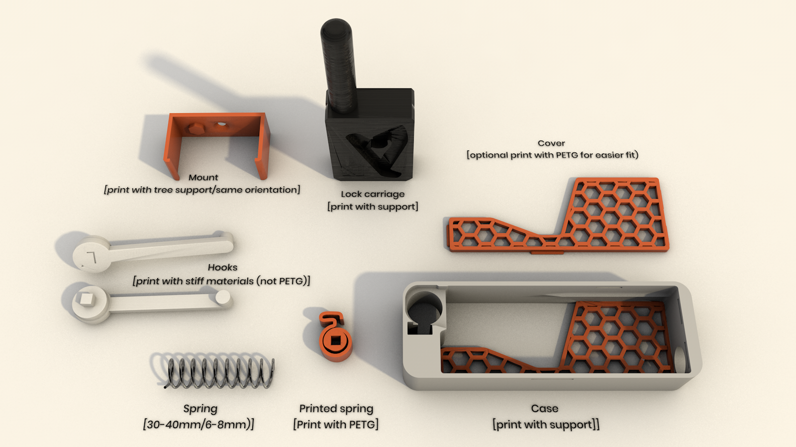 Push2open - Reliable and powerful (Latch mechanism) by FunkyArt ...