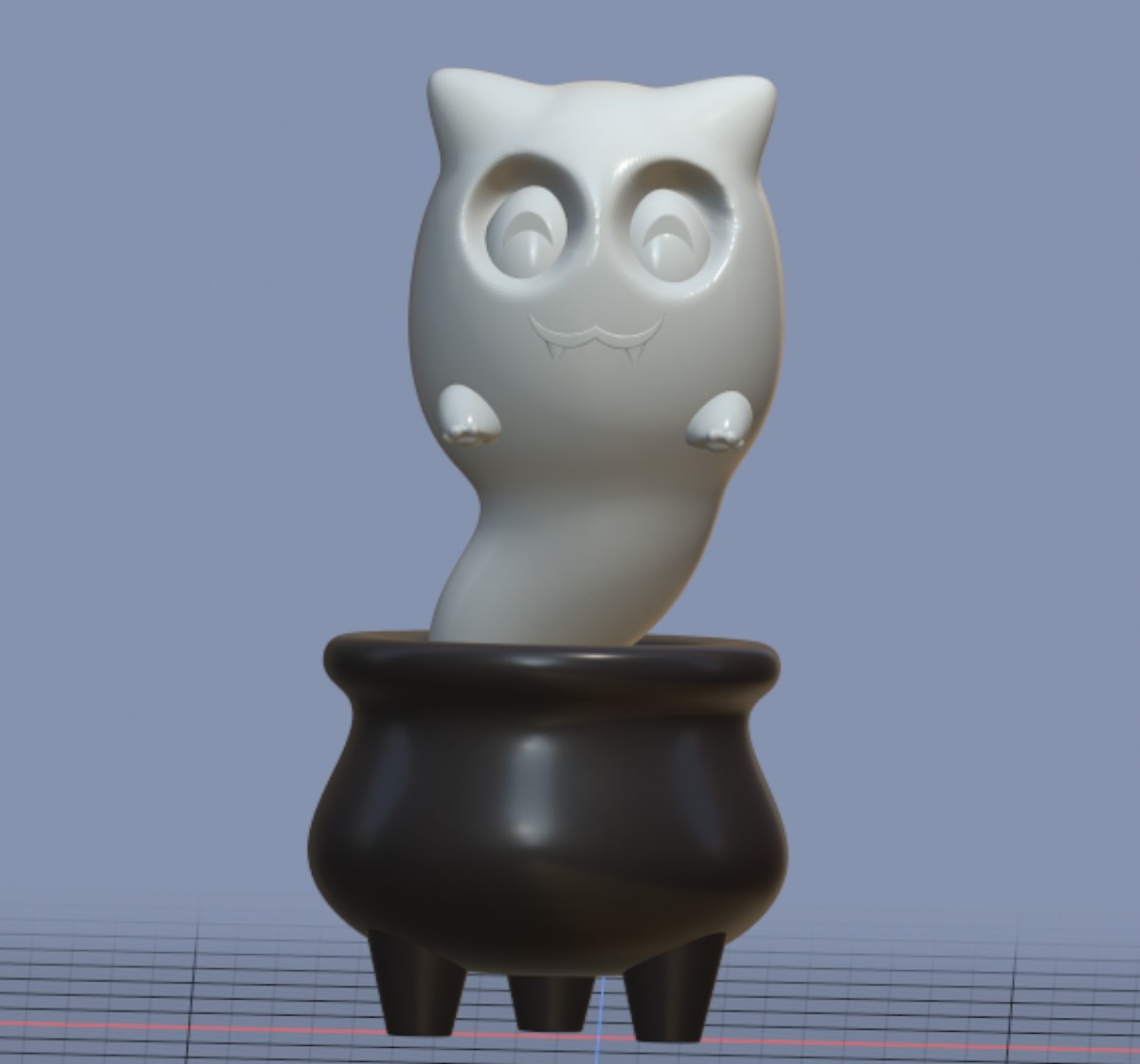 Ghost Kitty by MrMike | Download free STL model | Printables.com