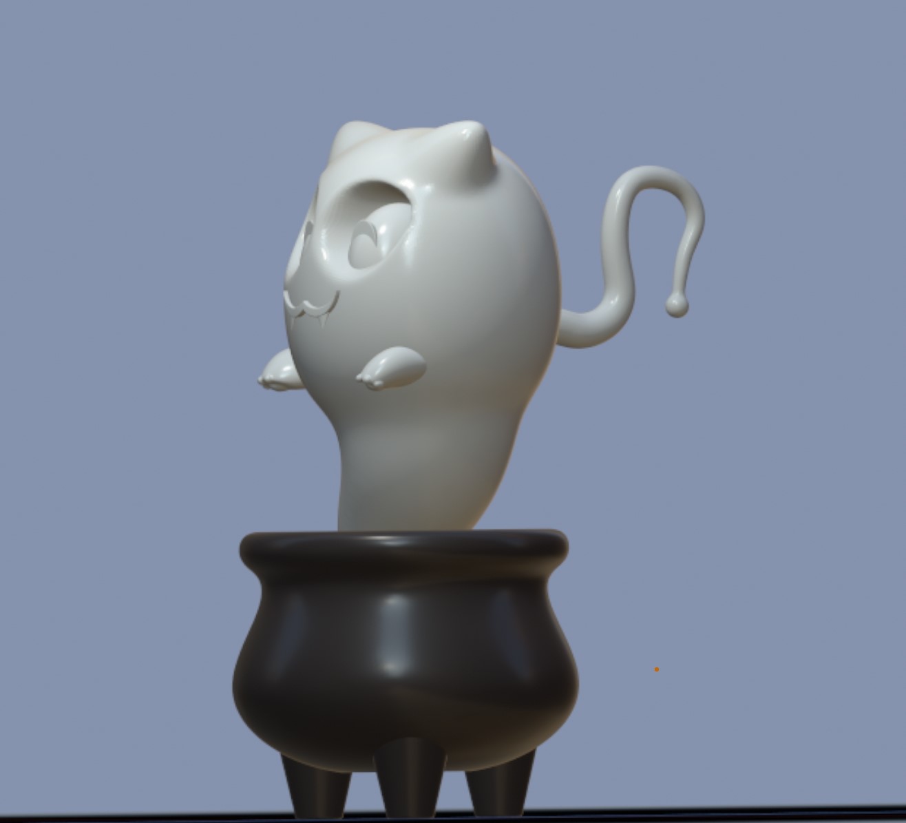 Ghost Kitty by MrMike | Download free STL model | Printables.com