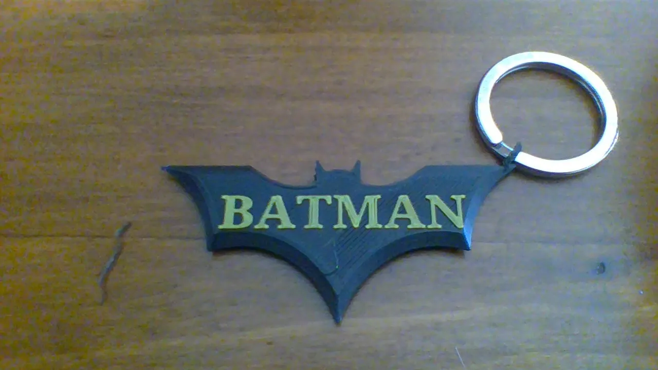 Batman Key Chain by Ryder K | Download free STL model | Printables.com