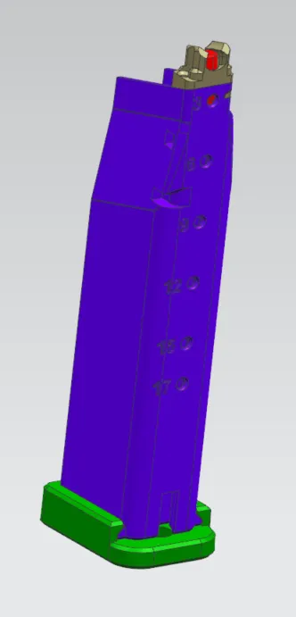 FMAG HI-CAPA FOR FROG ENGINEERING GBB PISTOLS by Frog Engineering | Download free STL model ...